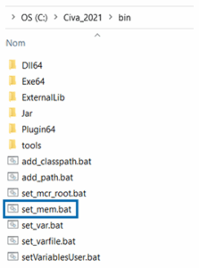 » Optimize memory settings for CIVA